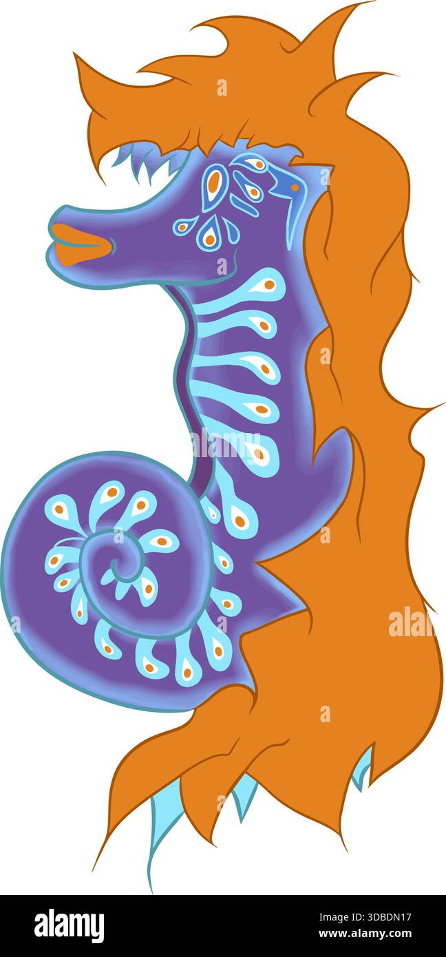 Illustration art drawing colourful Cut Out Stock Images & Pictures - Alamy