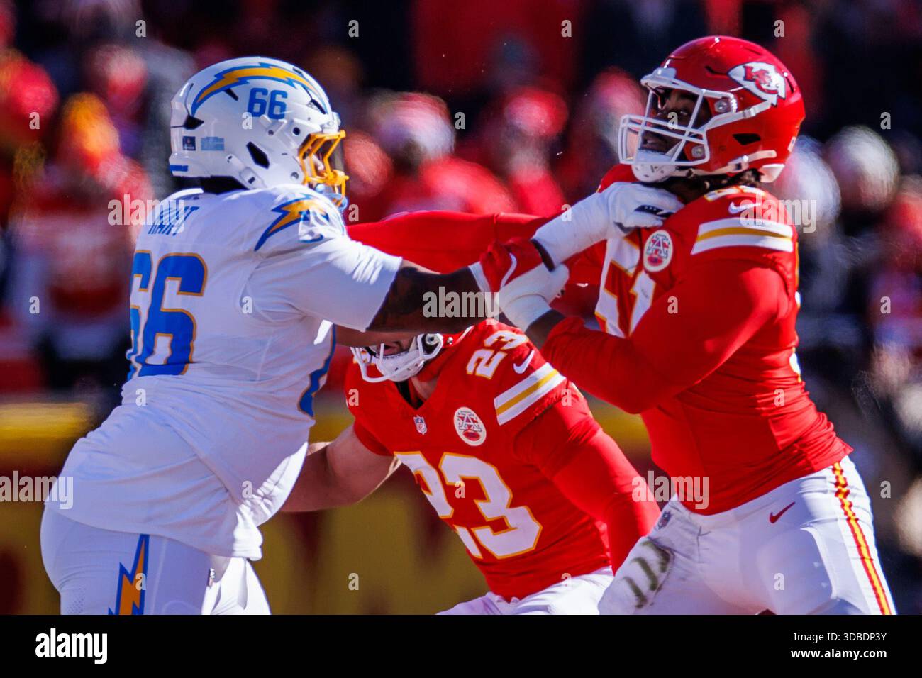 December 14, 2025 Kansas City, MO. U.S. - Los Angeles Chargers ...