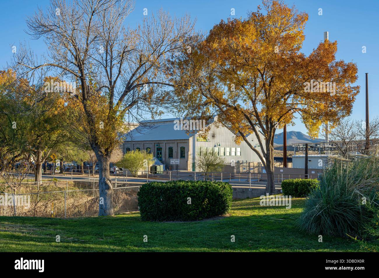 Kingman park and museum in downtown Kingman Arizona Stock Photo - Alamy
