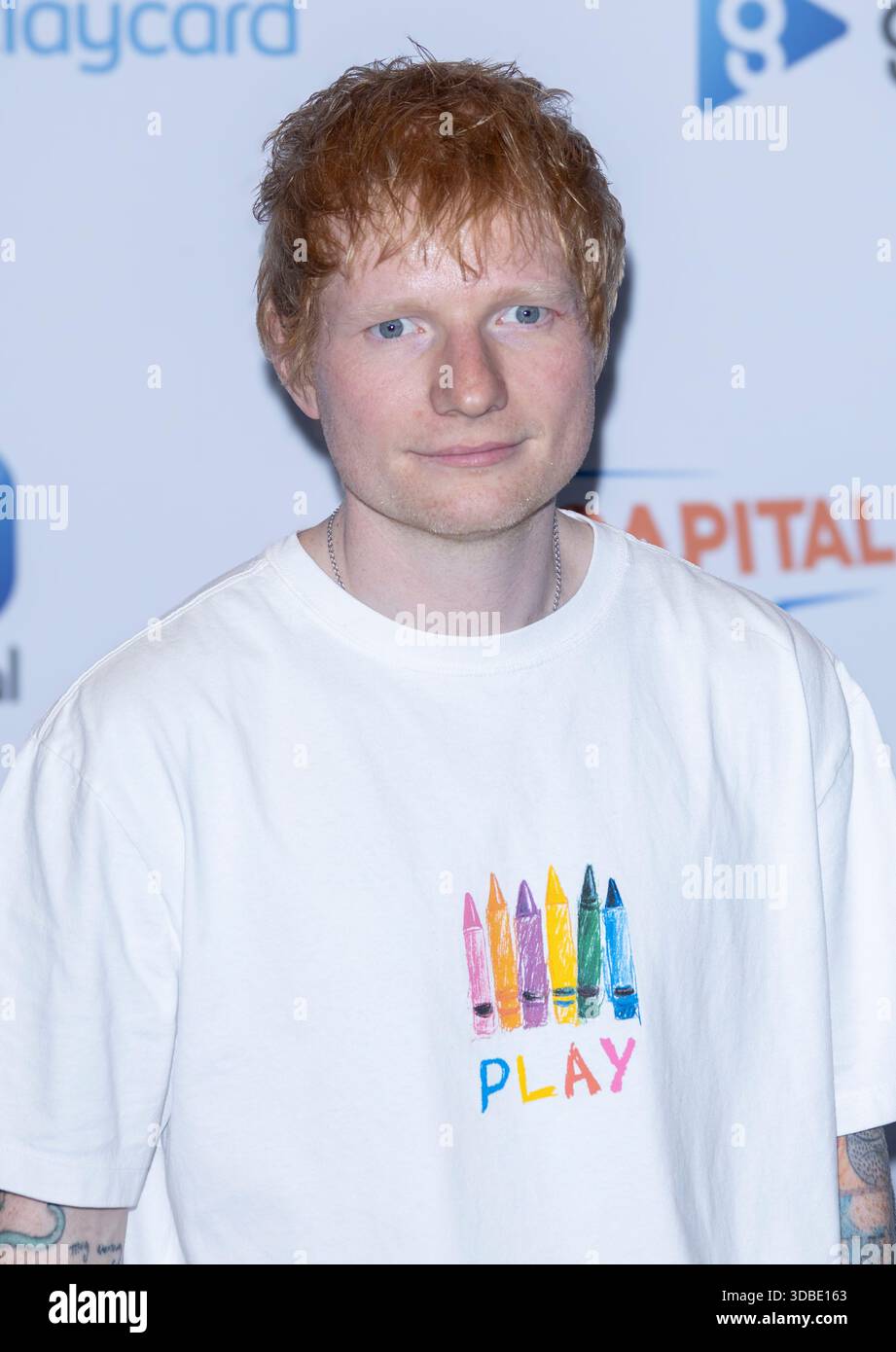 6 Dec 2025, London, England, UK - Ed Sheeran attending The Jingle Bell ...