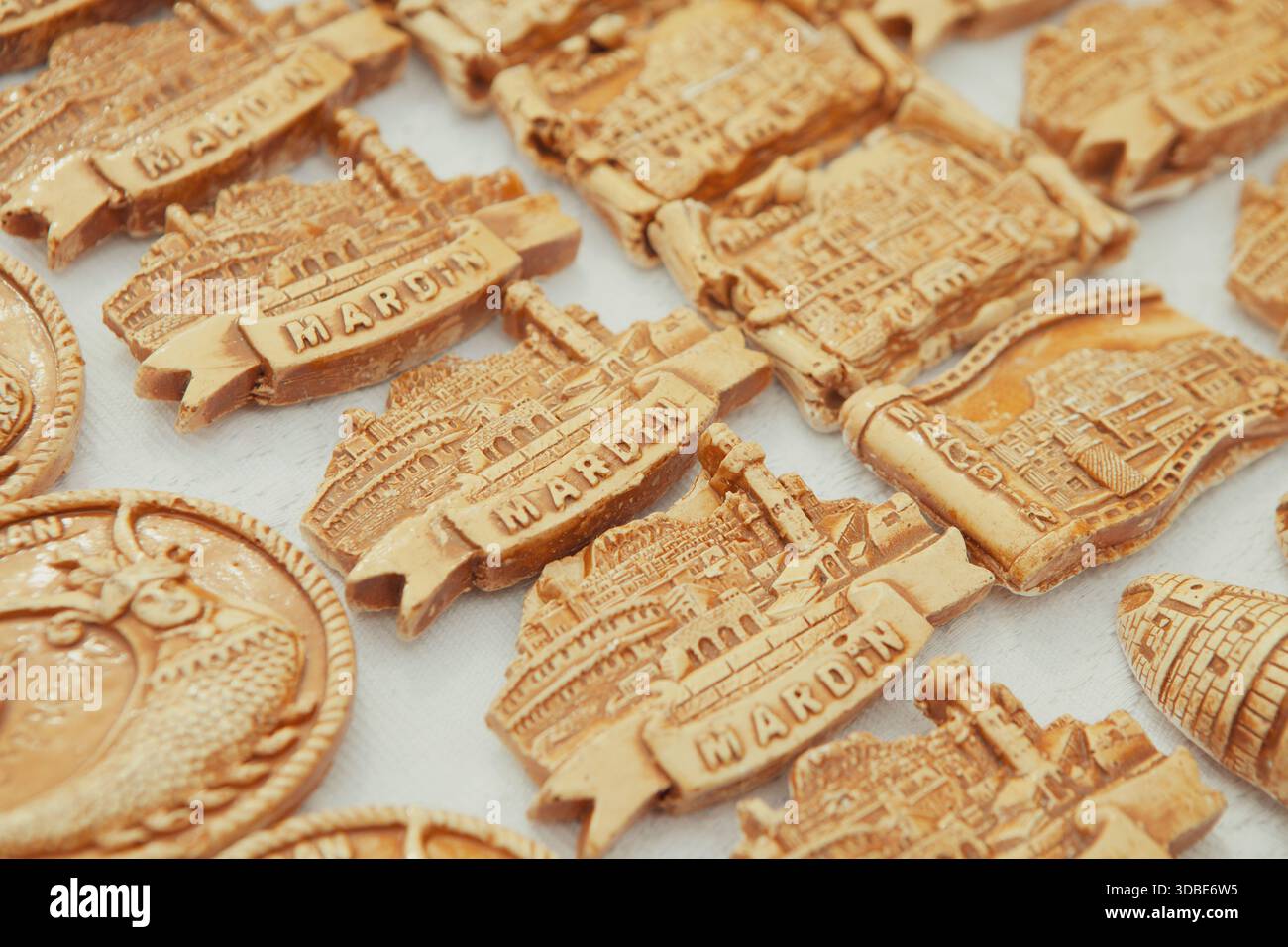 Souvenirs of Mardin, Turkey featuring the Shahmaran, a legendary half ...