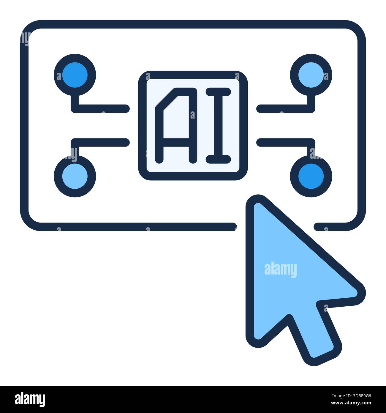 Mouse cursor on ai hi-res stock photography and images - Alamy