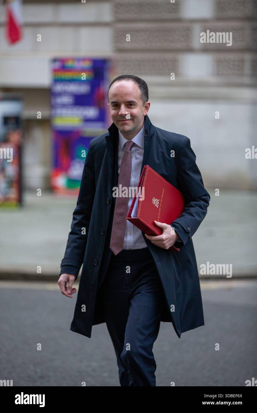 London, UK. 16th Dec 2025 James Murray, Chief Secretary to the Treasury ...
