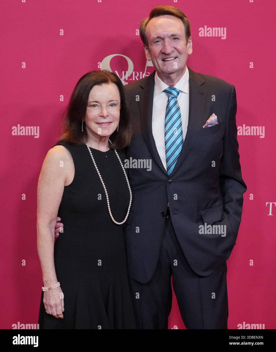 (L-R) Robin A. Ferracone and Stewart R. Smith at the American Ballet ...