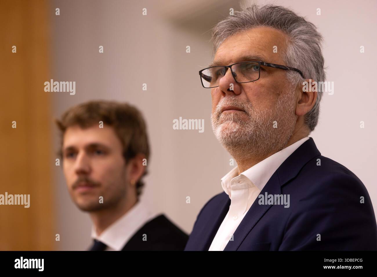 16 December 2025, North Rhine-Westphalia, Münster: The journalist Hans ...