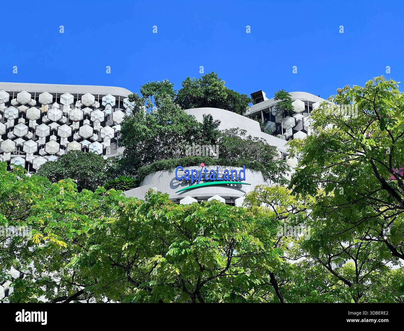 CapitaLand group signage for branding purpose. One of Asia's largest ...