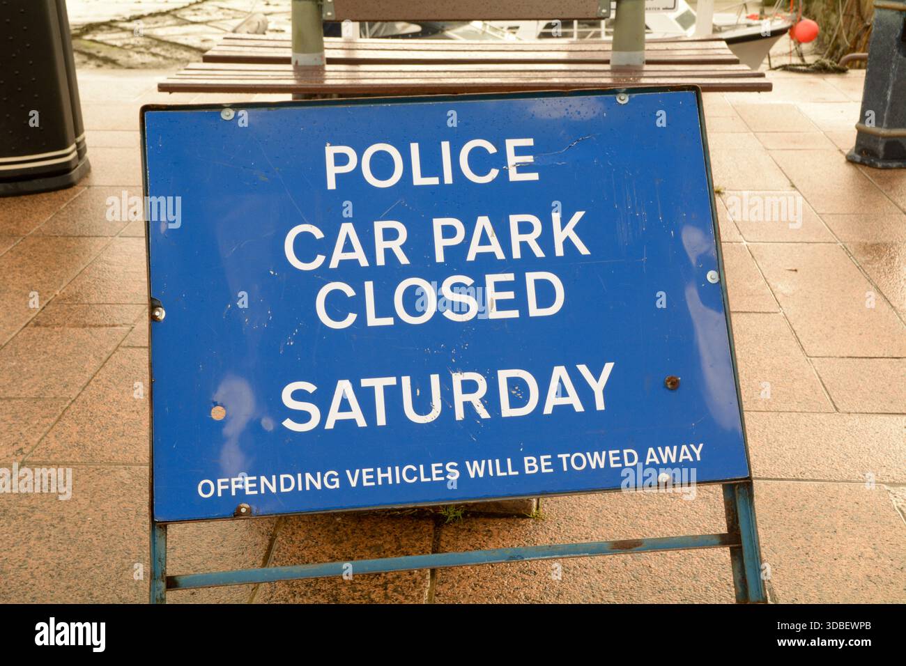 Police - Car Park Closed Saturday - Offending Vehicles Will Be Towed ...
