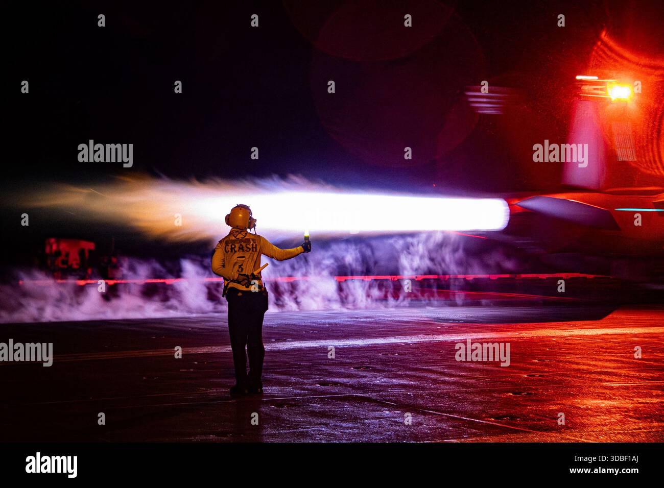 An F/A-18E Super Hornet, attached to the “Blue Diamonds” of Strike ...
