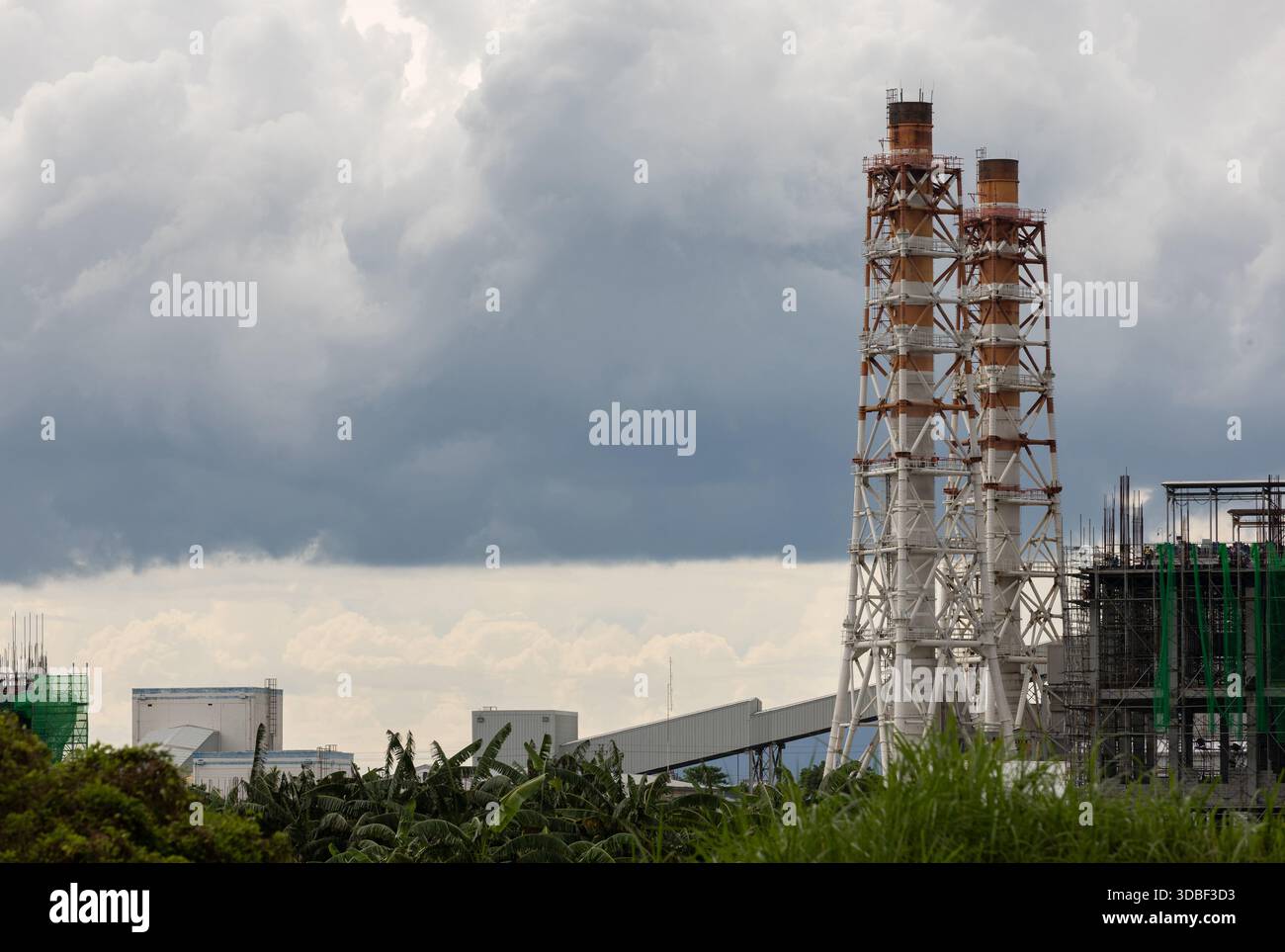 The South Luzon Thermal Energy Power Plant is seen in Calaca, Batangas ...