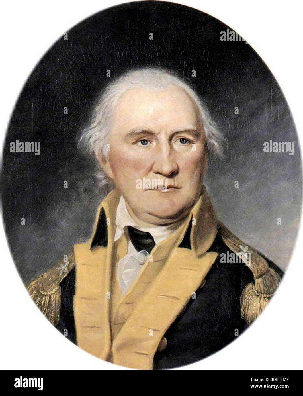 American general in the american revolutionary war charles wil hi-res ...