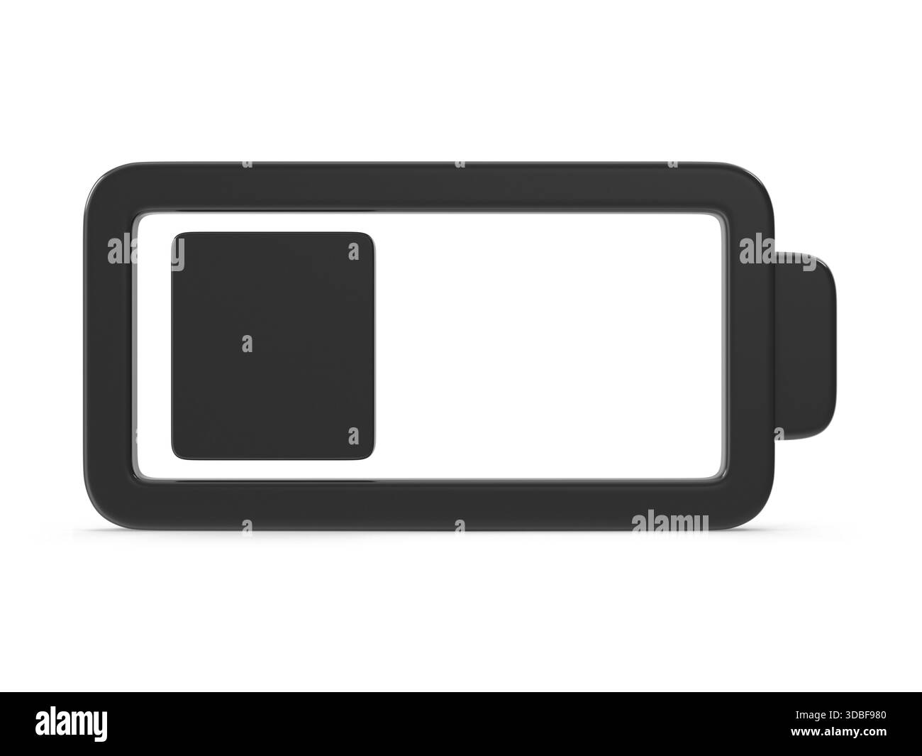Low Battery Level Indicator Stock Photo - Alamy
