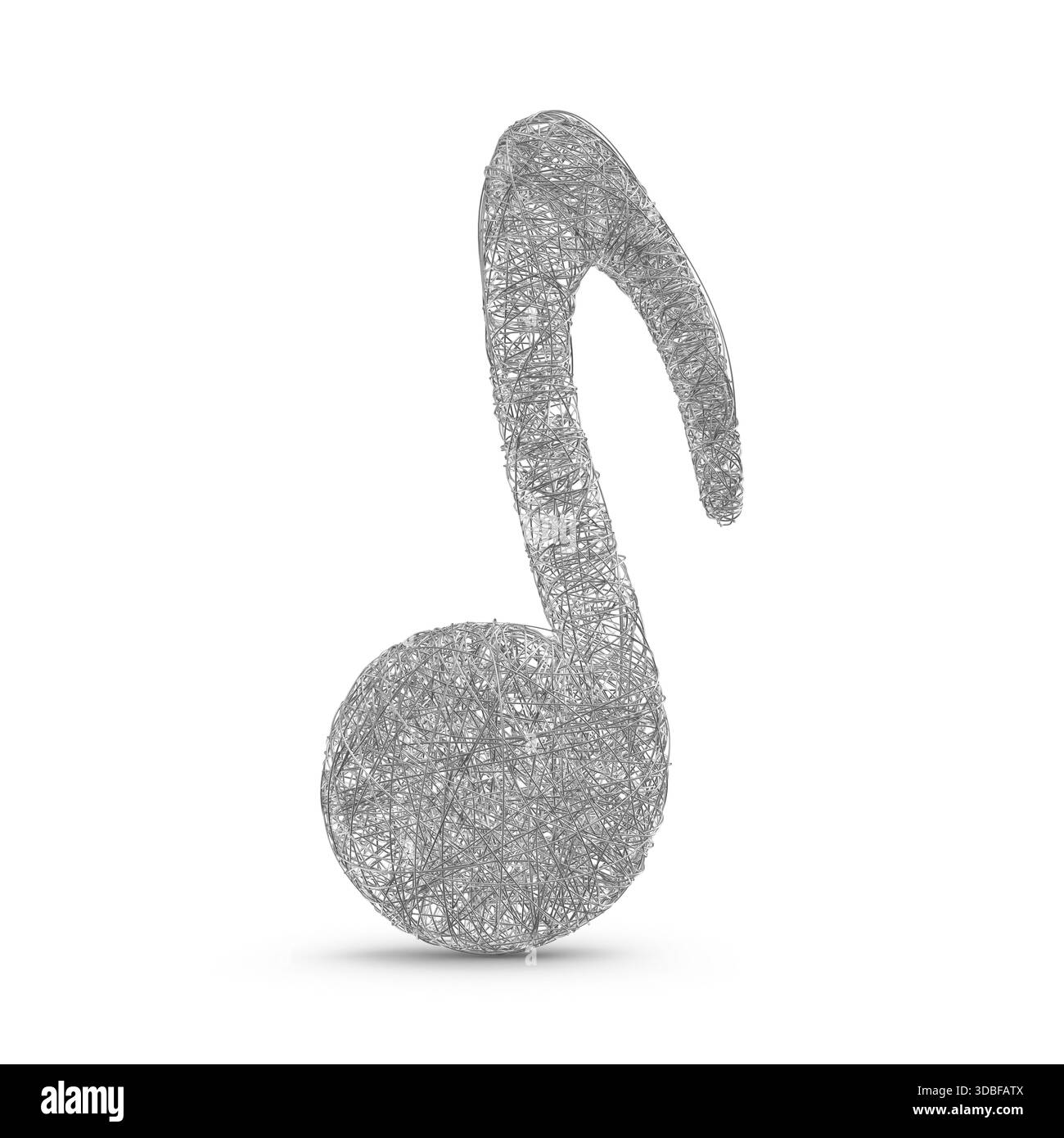 Abstract metallic sculpture Black and White Stock Photos & Images - Alamy