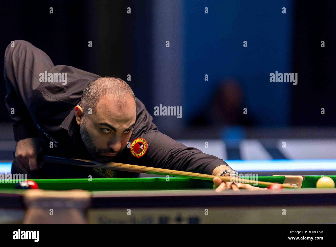 Edinburgh, Scotland. 16 December 2025. Hossein Vafaei during the Betvictor Scottish Open 2025 ...