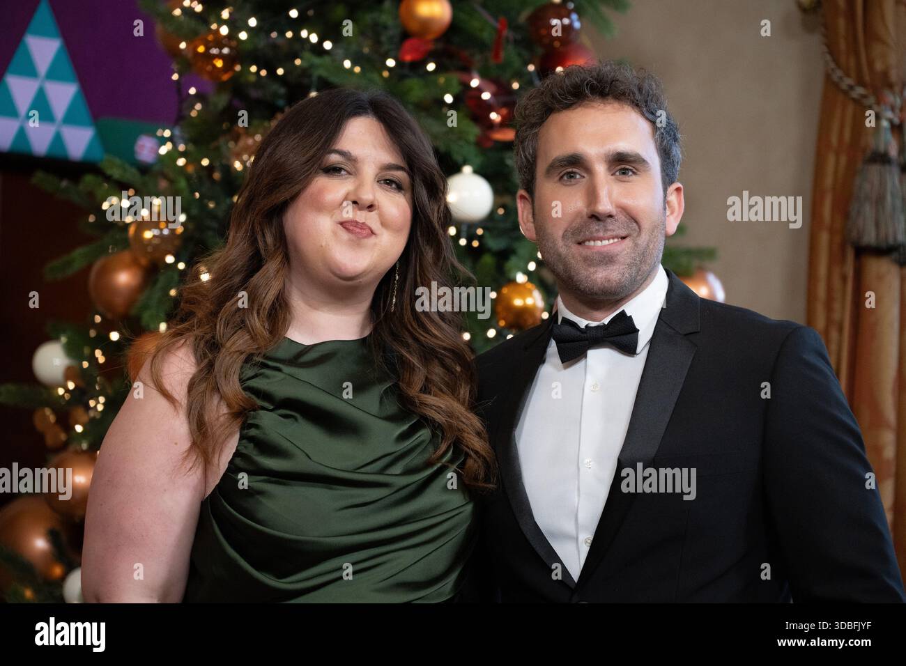 Laura Yustres and Lala Chus attend the RTVE Christmas Season at the ...