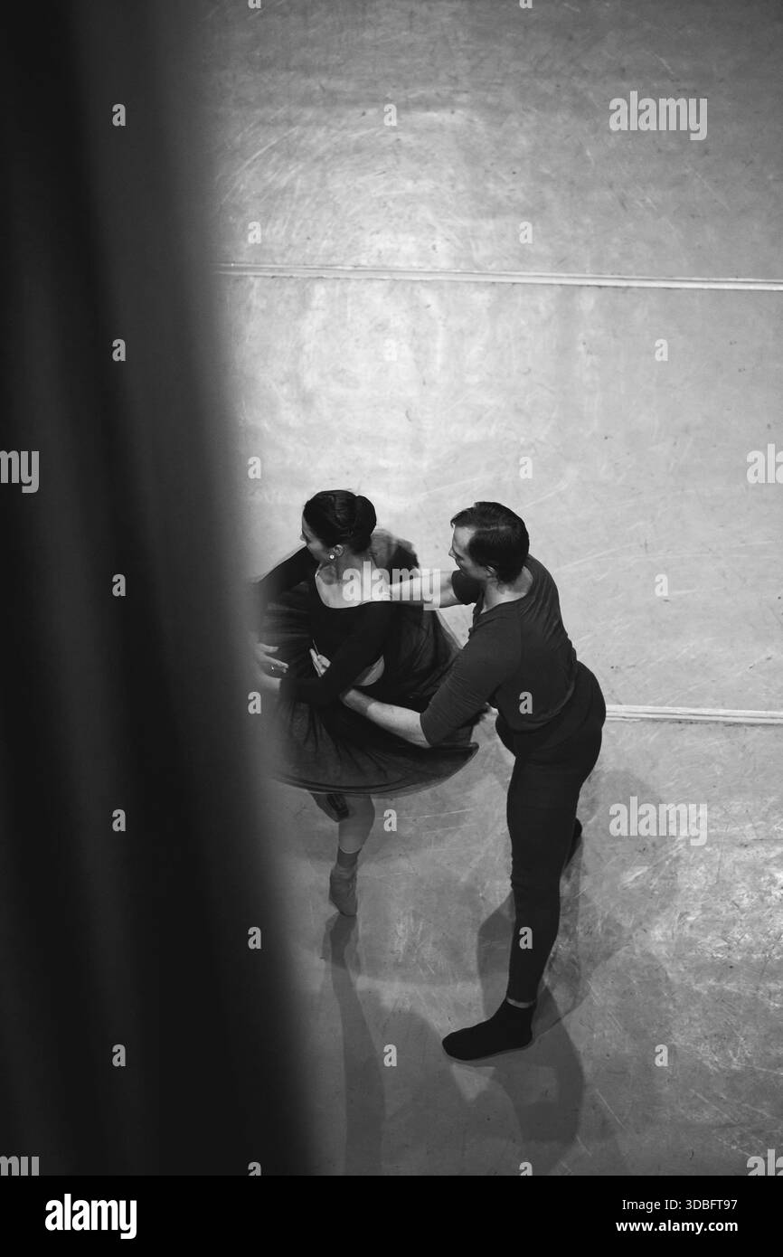 Arm positions Black and White Stock Photos & Images - Alamy