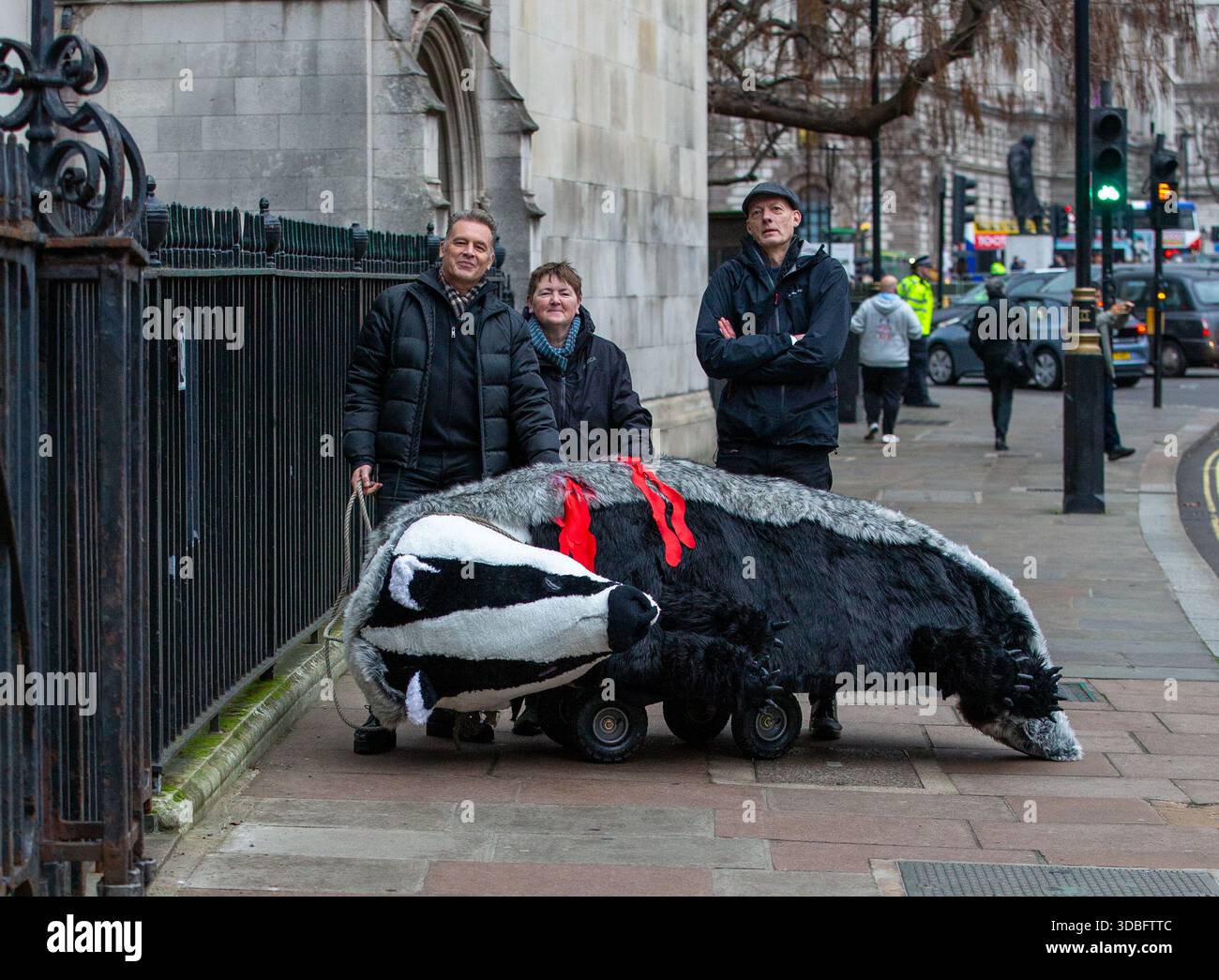 Giant model badger hi-res stock photography and images - Alamy