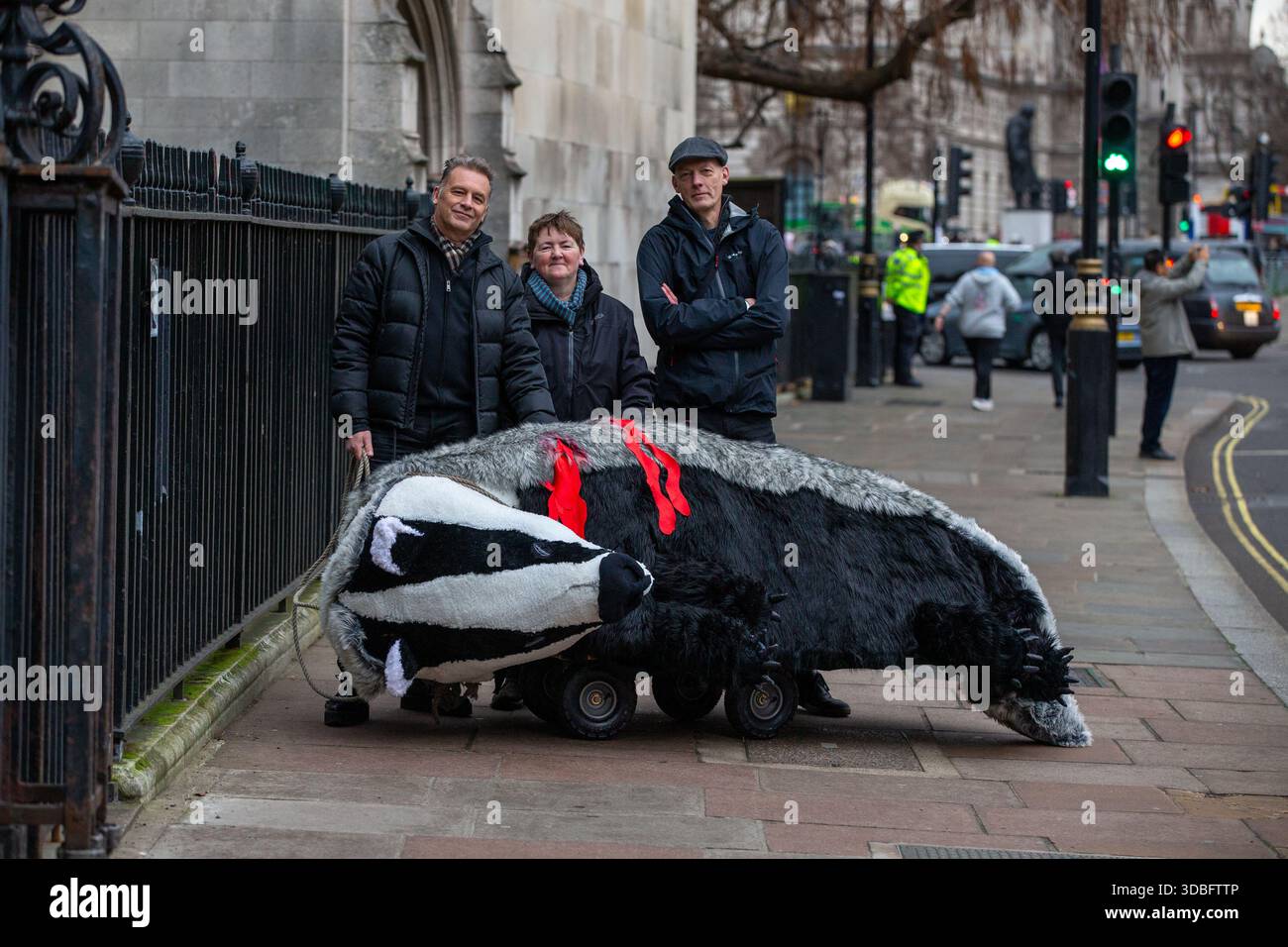 Giant model badger hi-res stock photography and images - Alamy