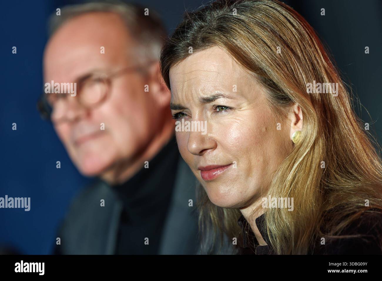 Statement SPD Siemtje Möller SPD, bei einem Statement SPD am 16.12.25 ...