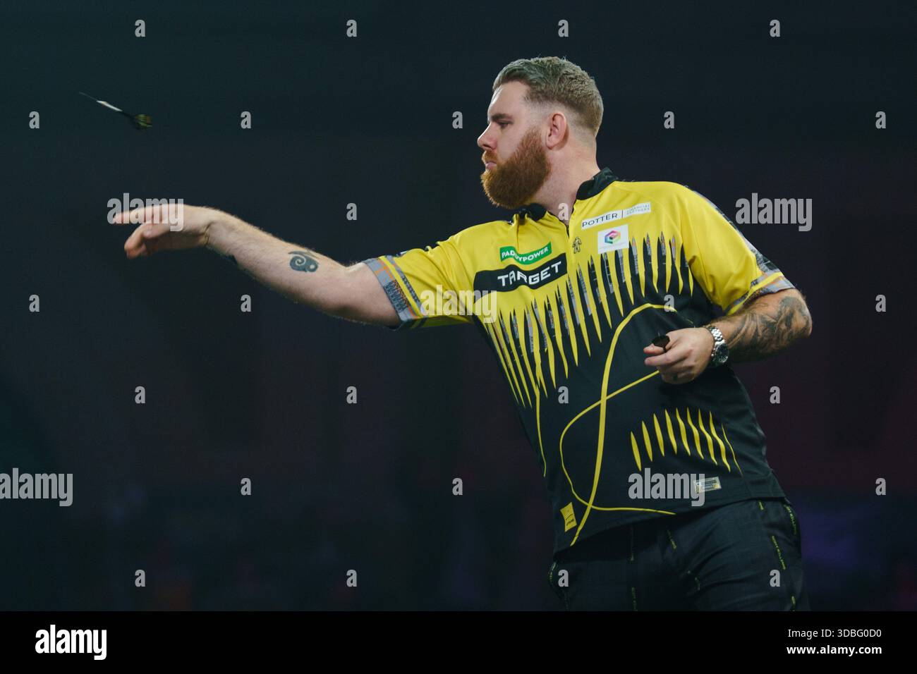 Scott Williams during the match between Scott Williams and Paolo ...
