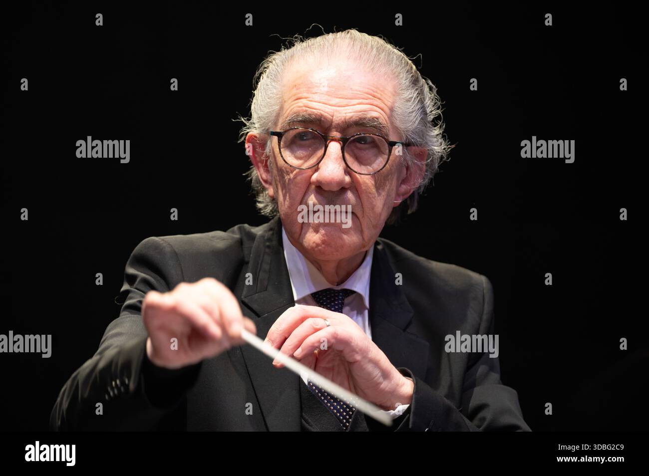 Belgian statesman Willy Claes, renowned former politician and ex ...
