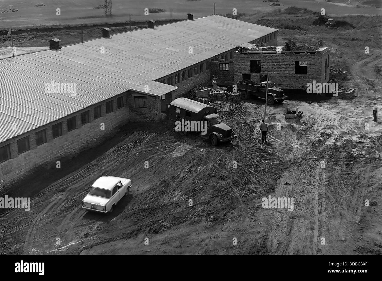 1970s aerial view farm hi-res stock photography and images - Alamy