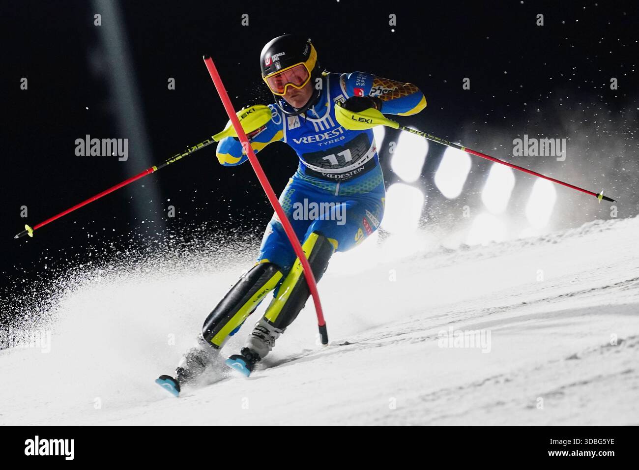 Sweden's Anna Swenn Larsson competes in an alpine ski, women's World ...