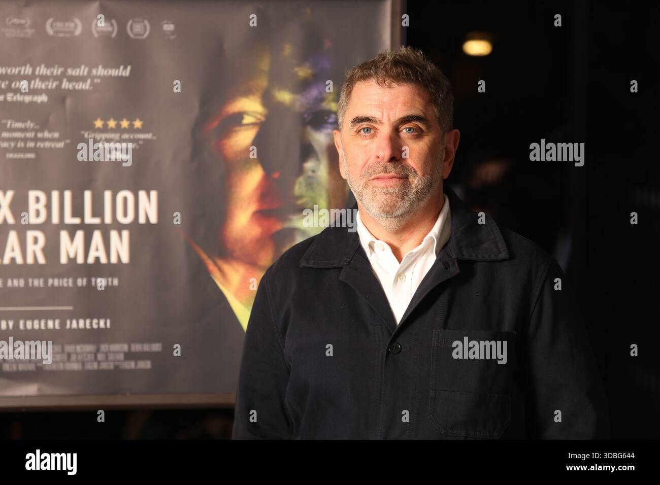 Director Eugene Jarecki arriving for the UK premiere of The Six Billion ...