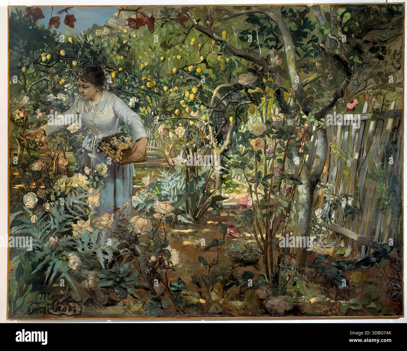 Henri-Edmond Cross, Garden of Roses in Monaco, c.1905, Neo ...