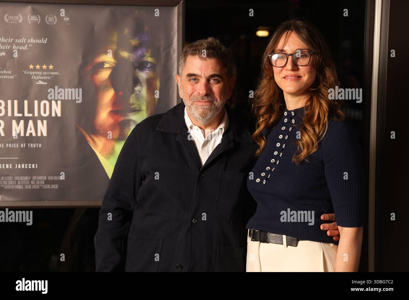 Director Eugene Jarecki and producer Kathleen Fournier arriving for the ...