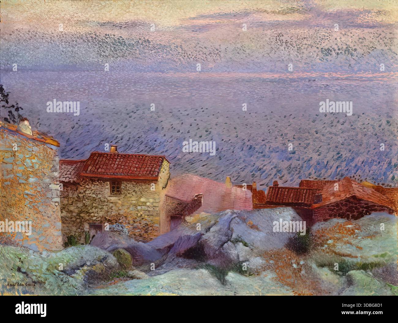 Idyllic seascapes Stock Vector Images - Alamy