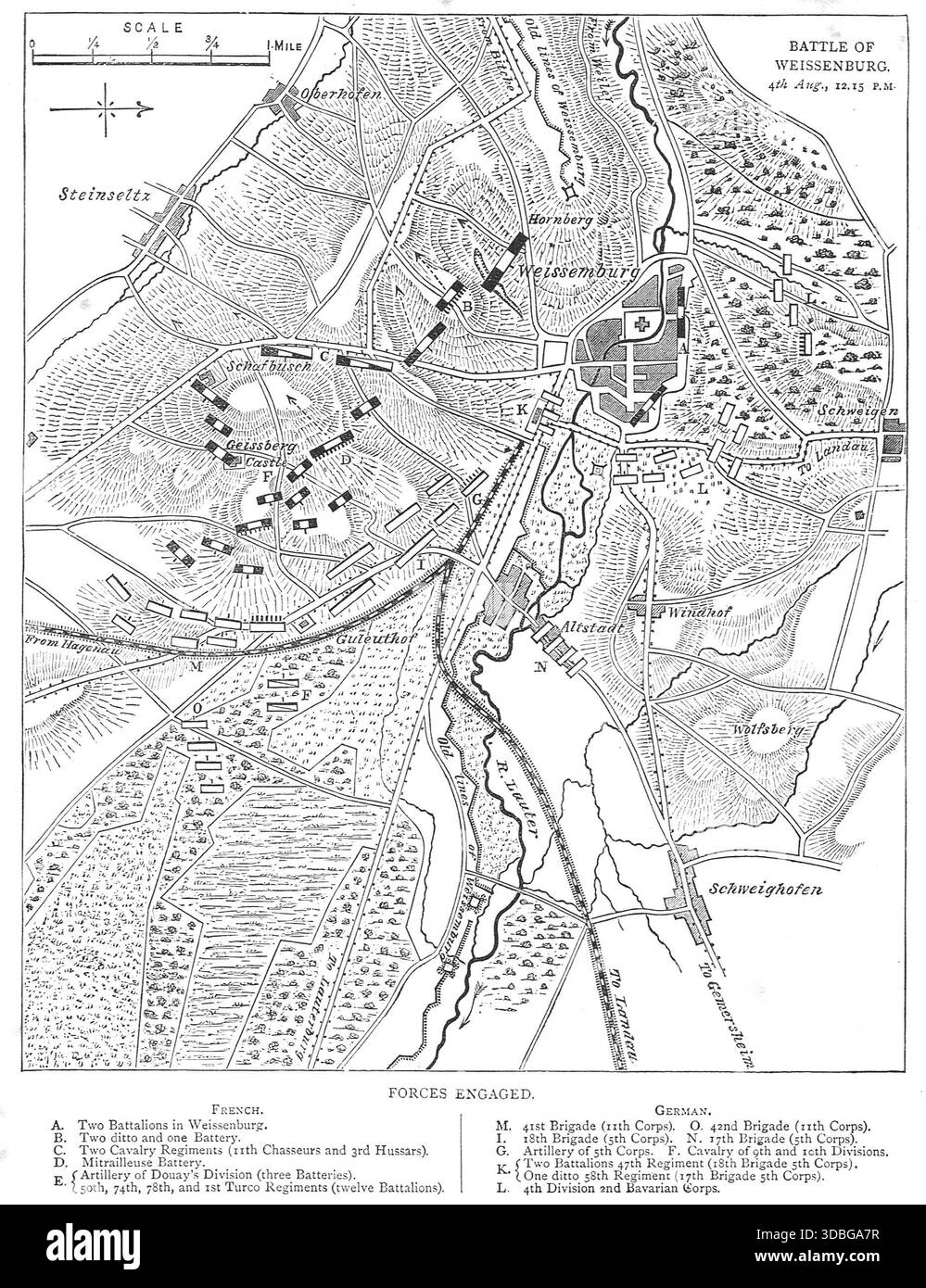 Allowed the prussian army to move into france hi-res stock photography ...