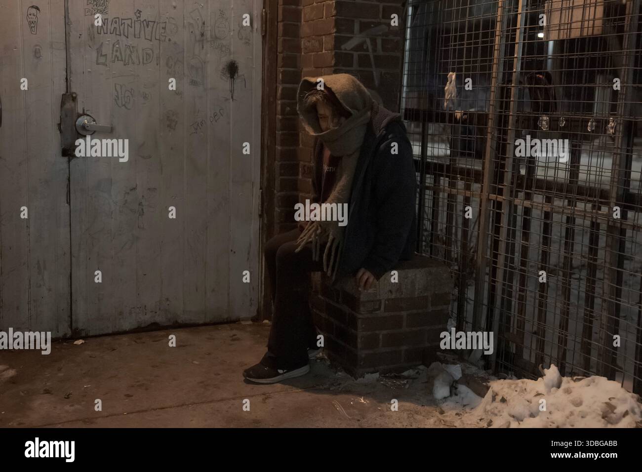 Sabrina Sutherland sits outside Sanctuary in Toronto on Wednesday, Dec ...