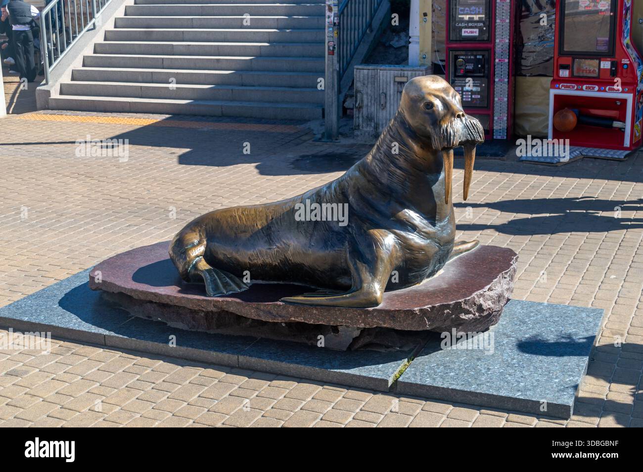 Mielno, Poland - August 24, 2025: Famous Walrus (Mors) monument Stock ...