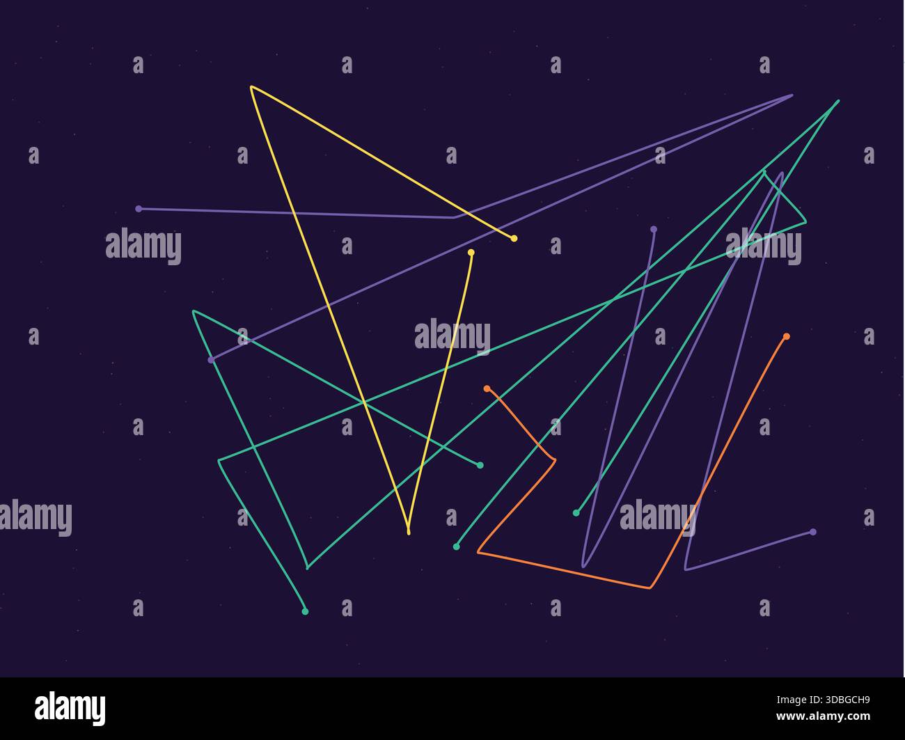 Cosmos network Stock Vector Images - Alamy