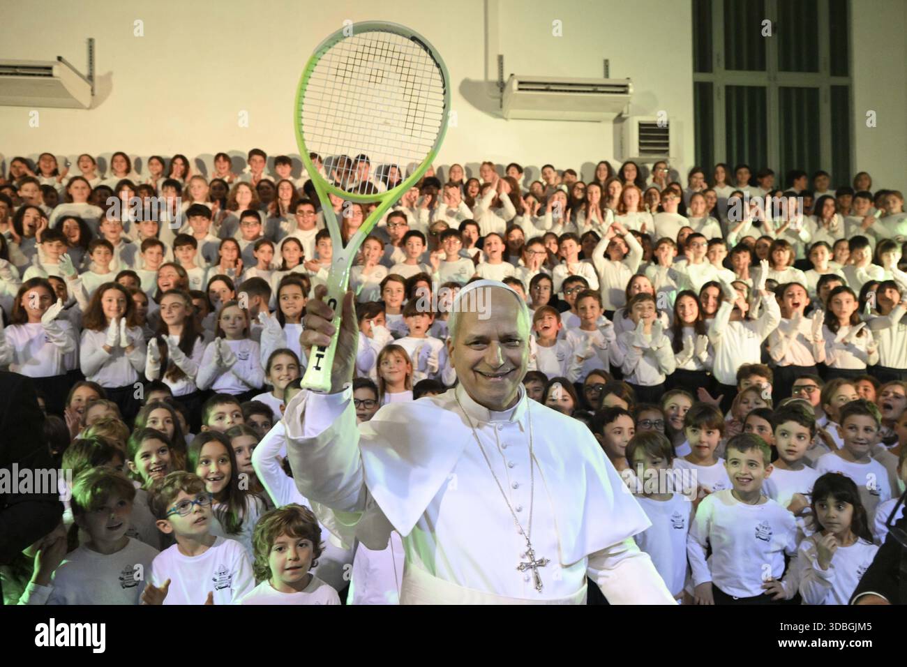 **NO LIBRI** Italy, Castelgandolfo , Vatican, 2025/12/16. Pope Leo XIV ...