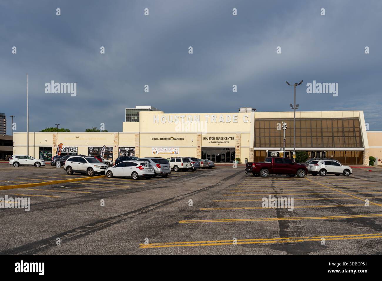Houston Trade Center Shopping mall at 100 Sharpstown Center in Houston ...