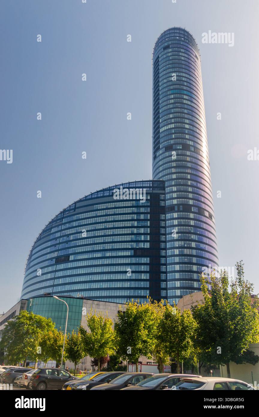 Wroclaw, Poland - September 21, 2025: Sky Tower skyscraper in Wroclaw ...