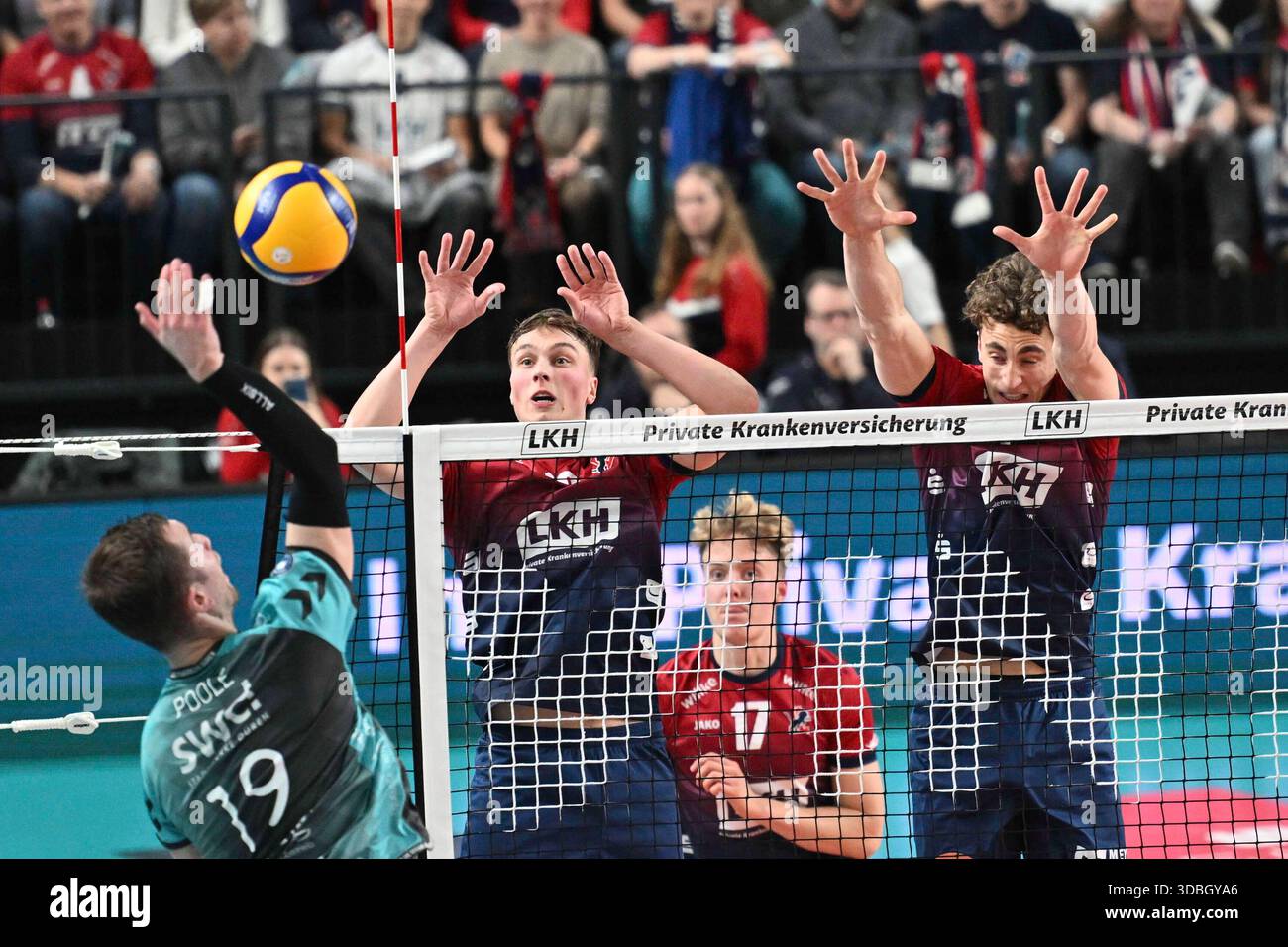 December 16, 2025, LKH Arena, Lueneburg, GER; 1. VBL, DVV Cup, SVG ...