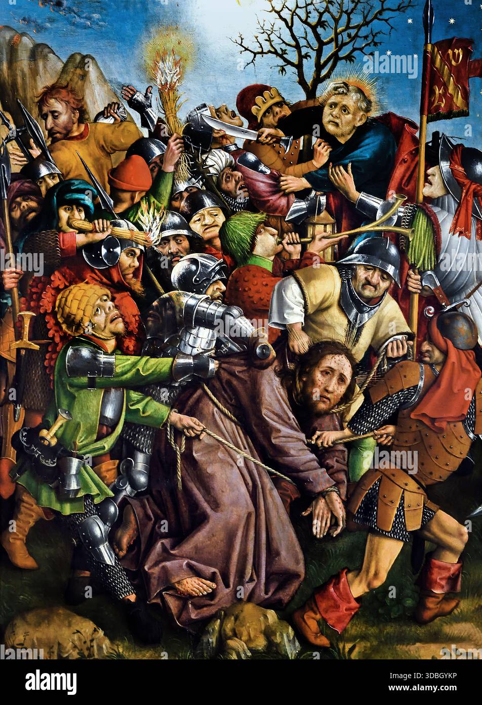 Even as his disciples failed and fled hi-res stock photography and ...