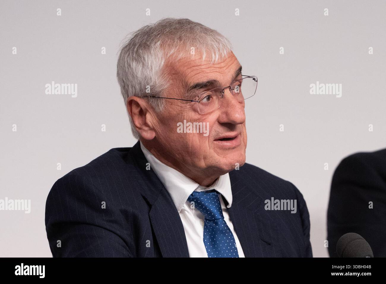 Philanthropist Lord Michael Hintze during the official presentation of ...
