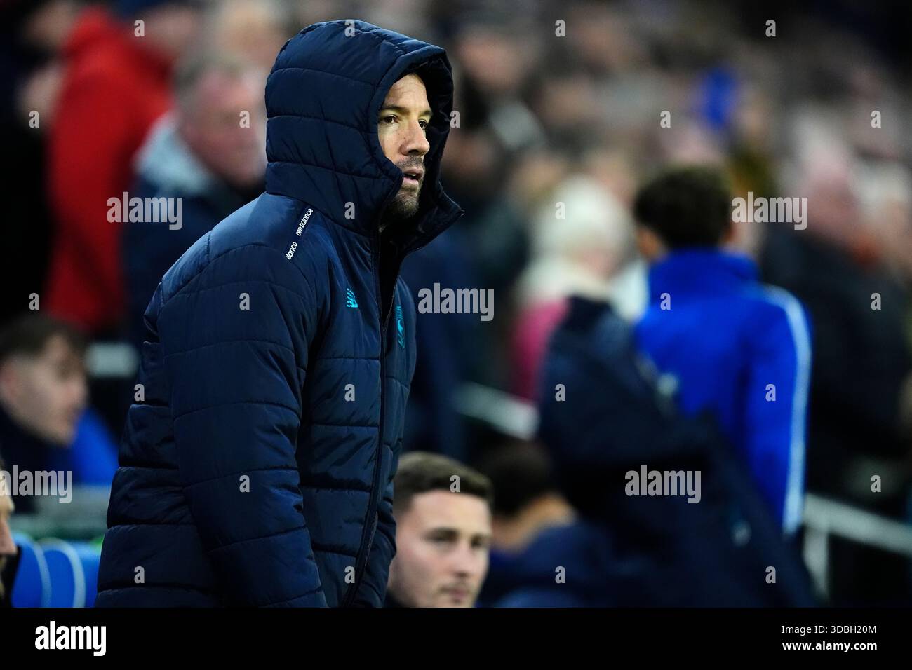 Cardiff City manager Brian Barry-Murphy before the Carabao Cup quarter ...