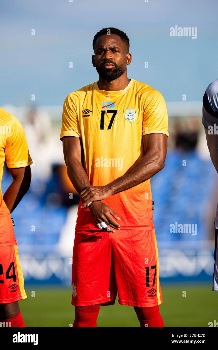 CEDRIC BAKAMBU, goalkeeper for the DR Congo national team, during the ...
