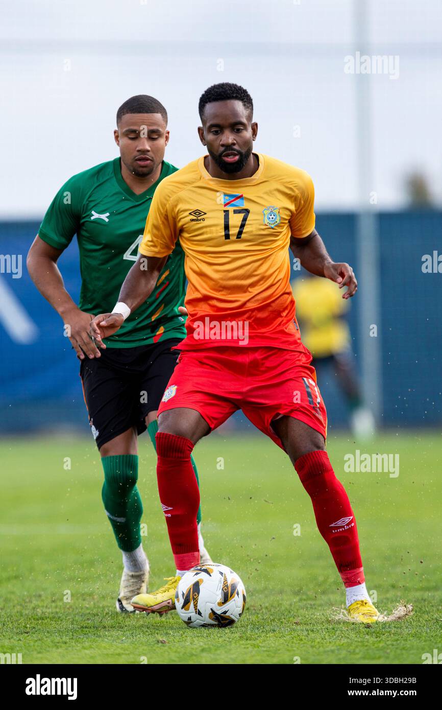 CEDRIC BAKAMBU, goalkeeper for the DR Congo national team, during the ...