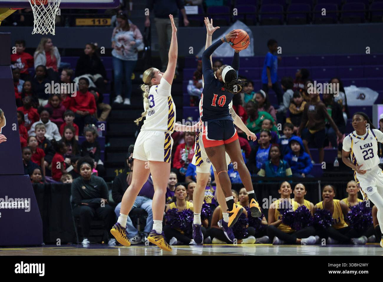 Morgan State Lady Bears forward Kailyn Nash (10) attempts a shot ...