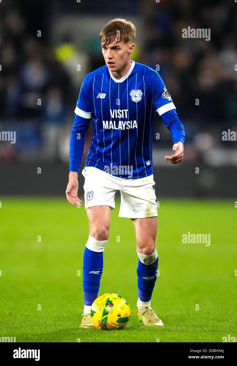 Cardiff City's Joel Bagan in action during the Carabao Cup quarter ...