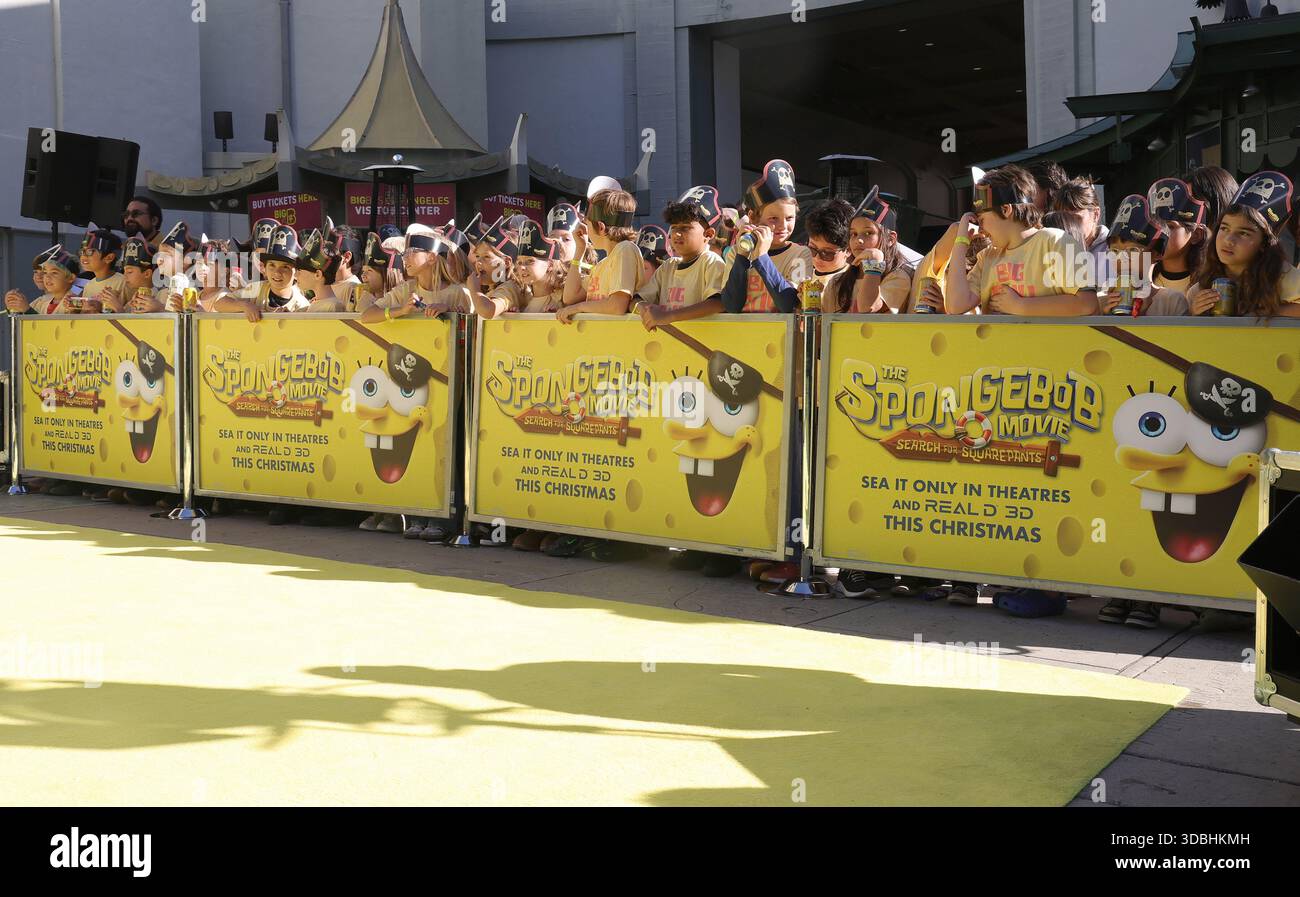 16 December 2025 - Hollywood, California - Atmosphere. Spongebob ...