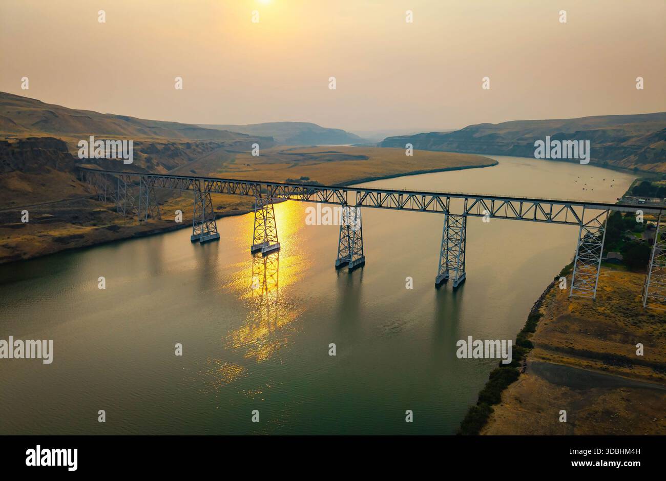 Aerial view high bridge in hi-res stock photography and images - Alamy