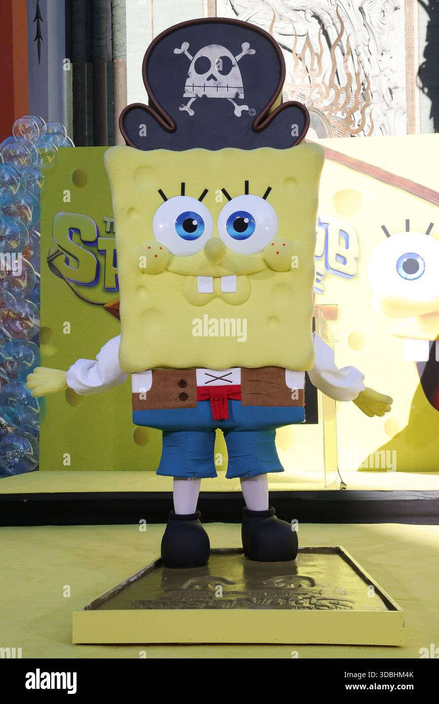 16 December 2025 - Hollywood, California - Spongebob Squarepants ...