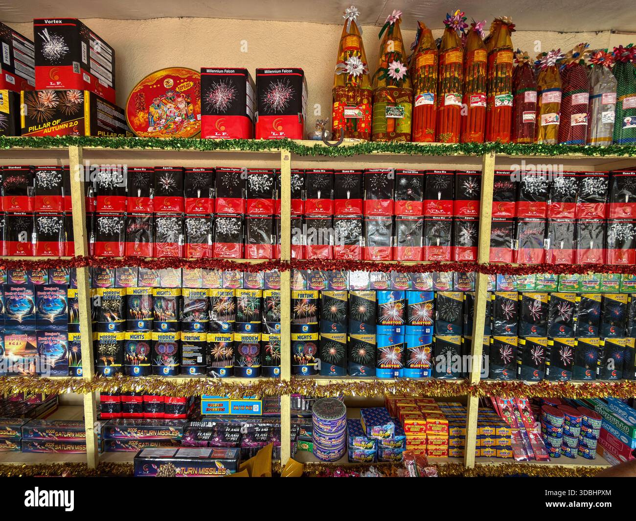 Bocaue, Bulacan, Philippines. December 16,2025. Firecrackers ...
