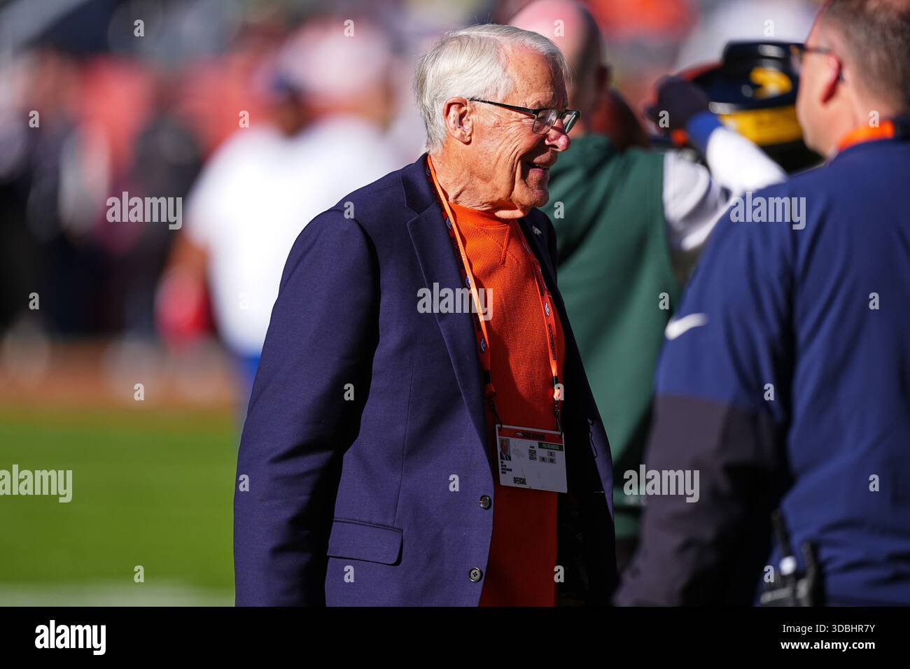 Denver Broncos chief executive owner Rob Walton before an NFL football ...